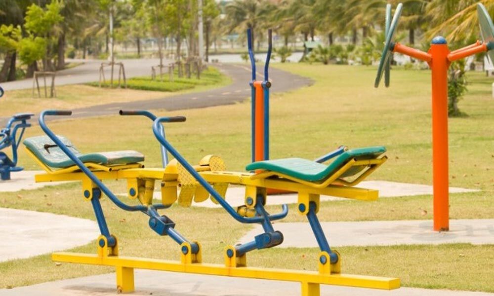 Residents irked over pending work of open gym in park