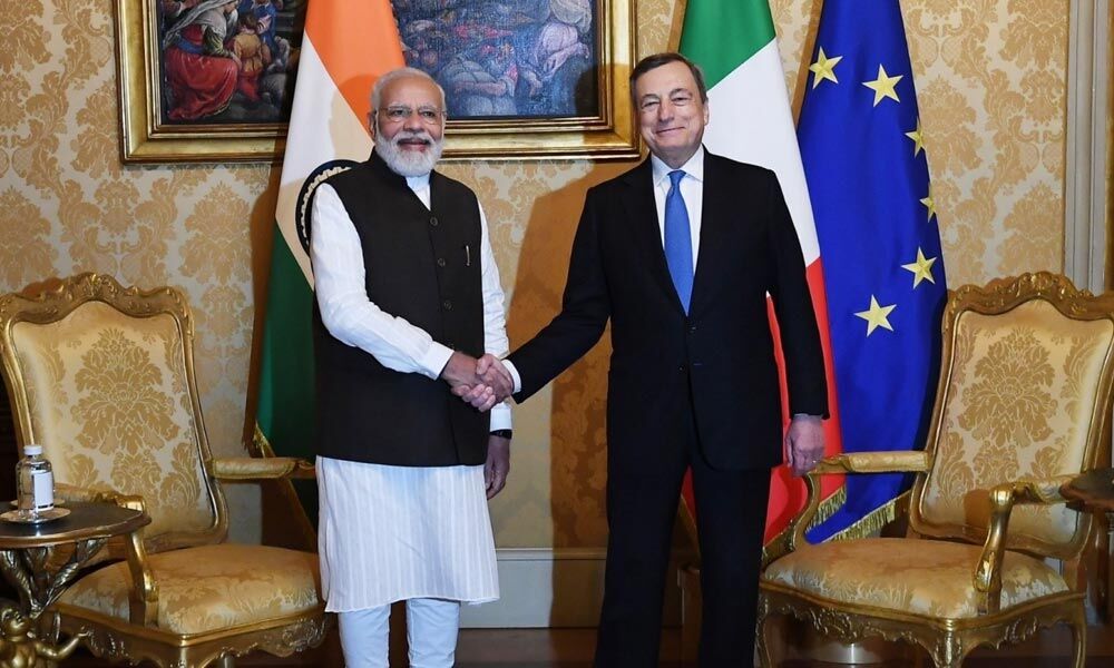 Climate change, Afghanistan dominate Modi's meeting with Italian PM