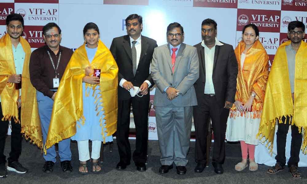 VIT-AP felicitates campus placement achievers
