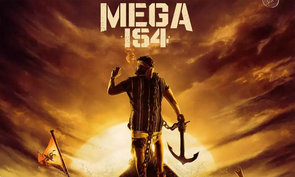 Big News: The Announcement Poster Of Mega Star Chiranjeevi's 154th ...