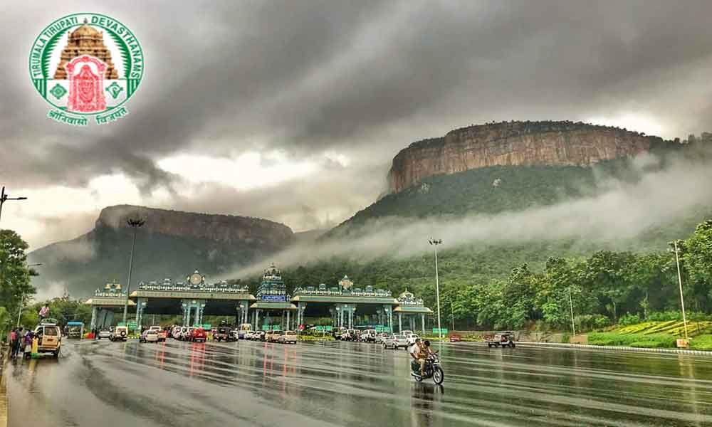 TTD restores down ghat road services in Tirumala, to take a call on up ...