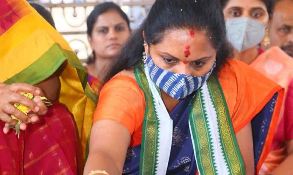 Government keen to develop Kondagattu temple says TRS MLC K Kavitha