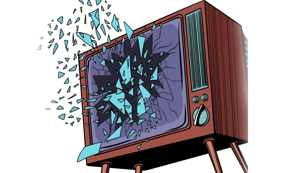 Visakhapatnam: Two children hurt as an old TV explodes