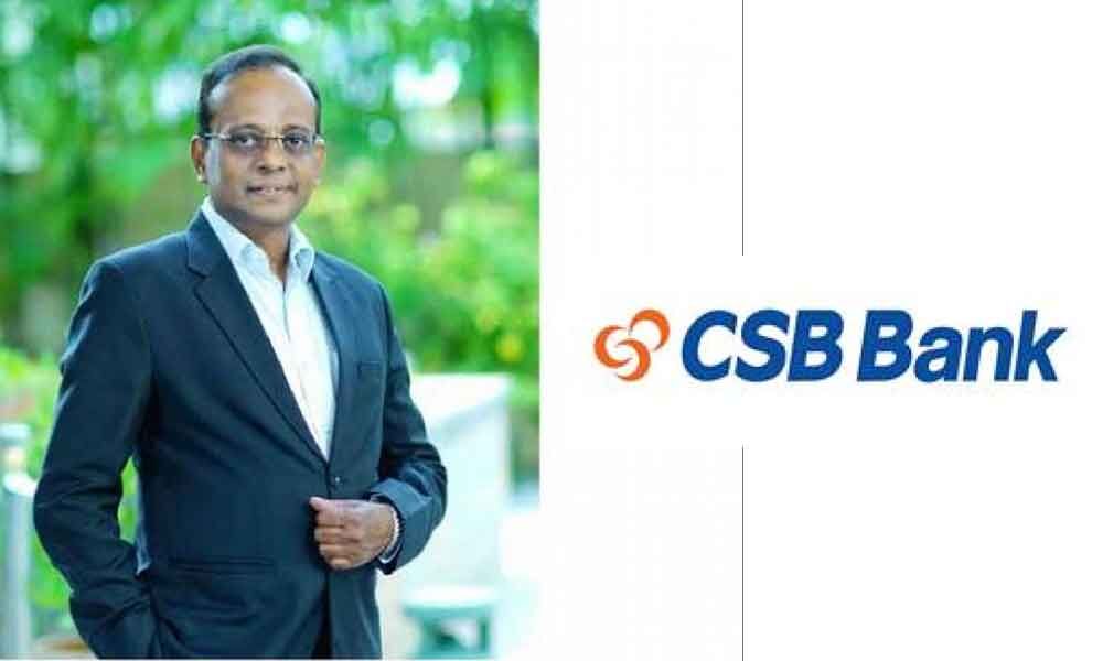CSB Bank MD & CEO Rajendran decides to take early retirement on health ...