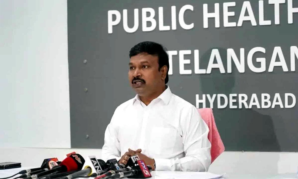 Telangana health director Dr G Srinivas Rao tests COVID-19 positive