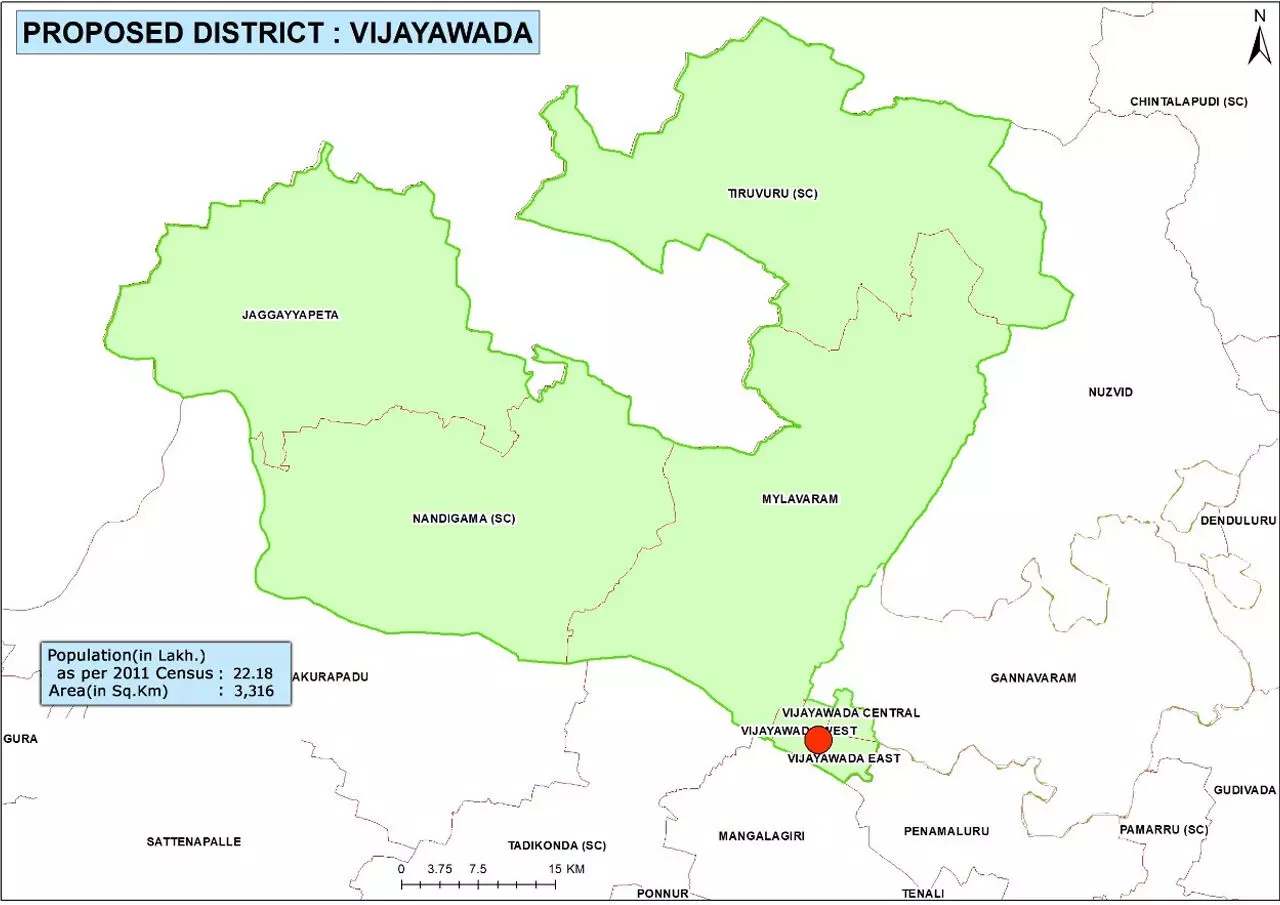 List of 26 districts formed in Andhra Pradesh