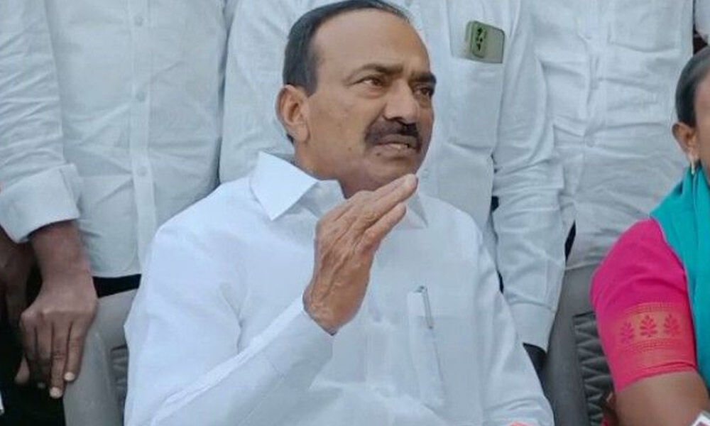 No need to lift 1 tmcft from Kaleshwaram, says Eatala Rajender