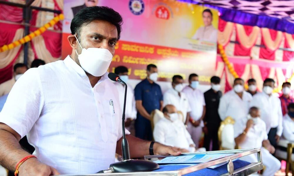 Record development in health department: Minister K Sudhakar