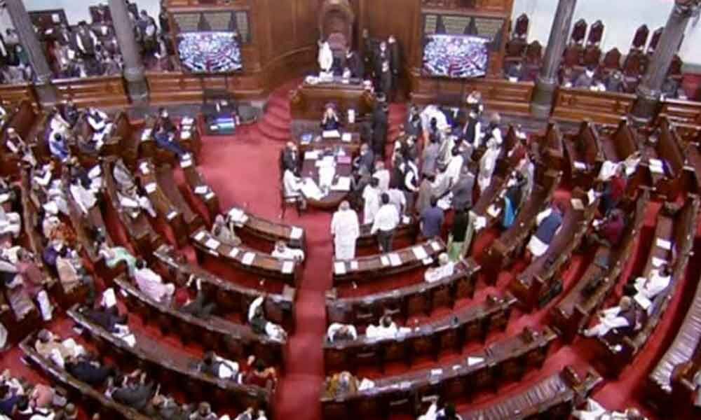 Congress stages walkout from Rajya Sabha