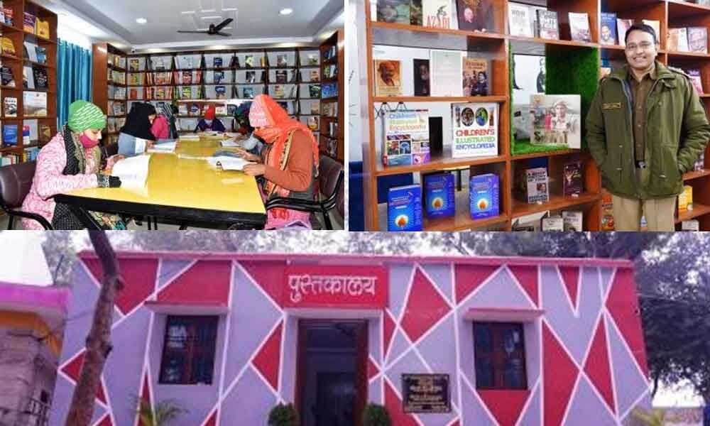 This police station has library, Wi-Fi for students