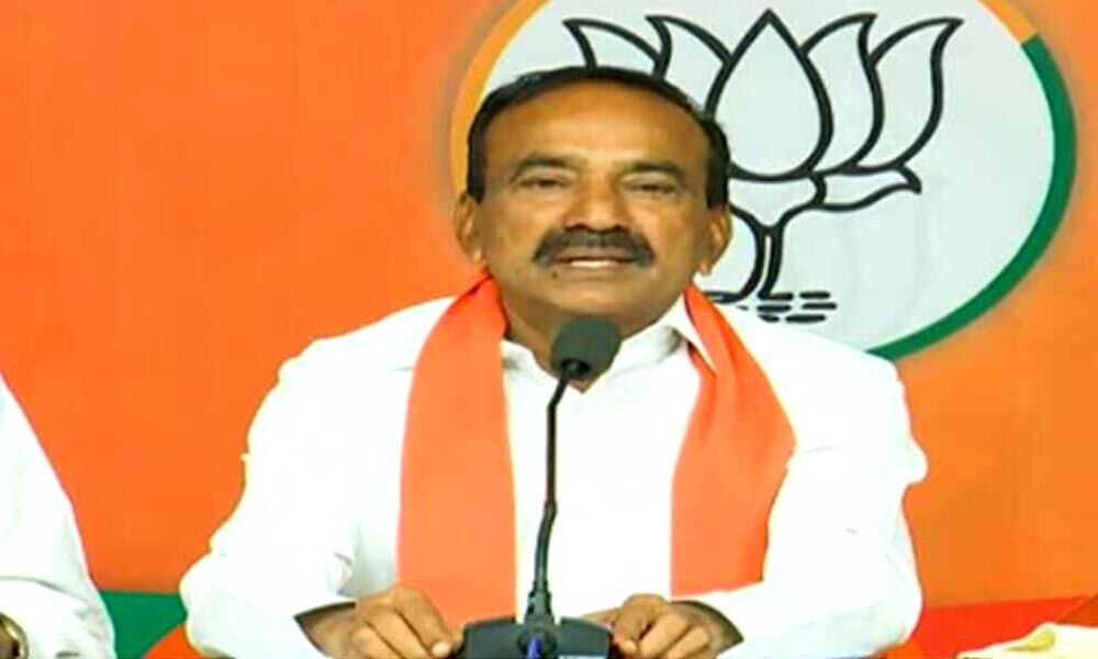 CM KCR's defeat is apparent in next elections: Eatala Rajender