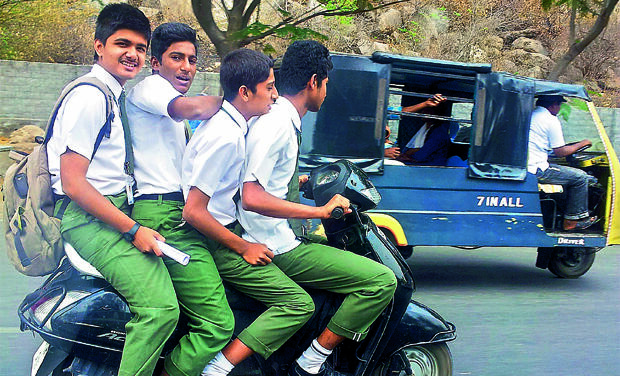 Underage Driving is an offence: Car Driven by a Minor, hits a Man in ...