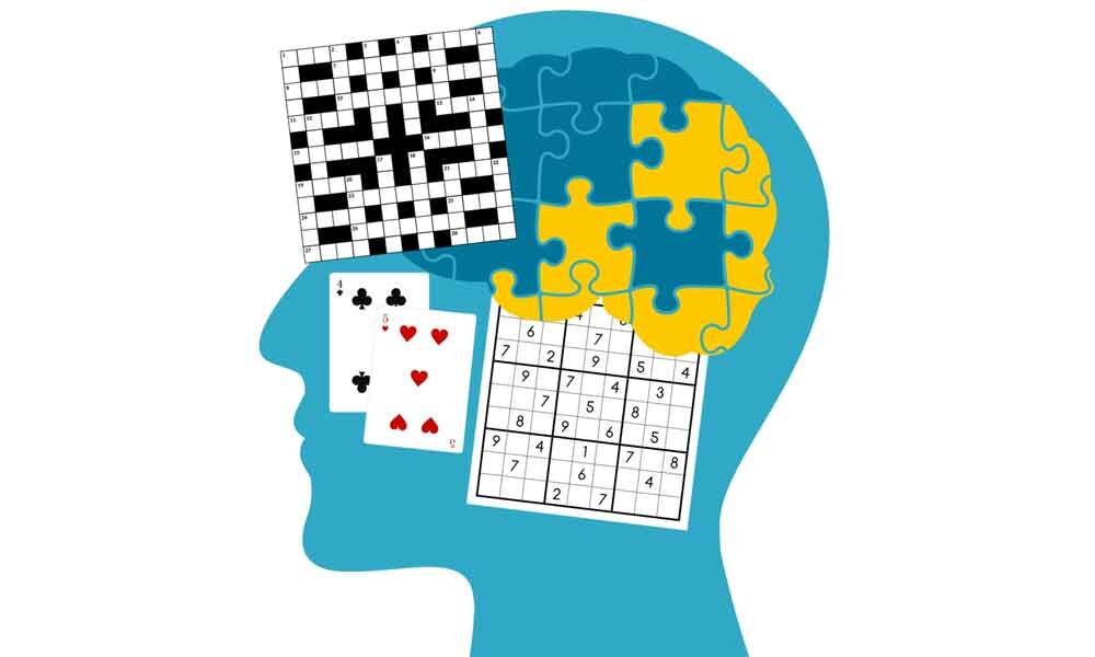 Keeping the brain active through puzzles