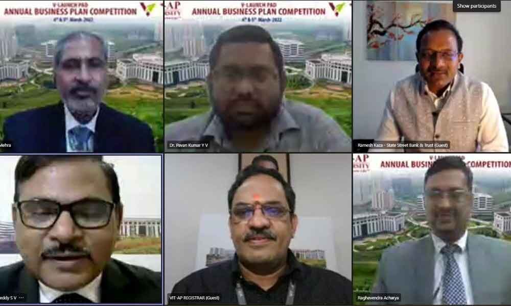 VIT-AP varsity conducts business plan contest