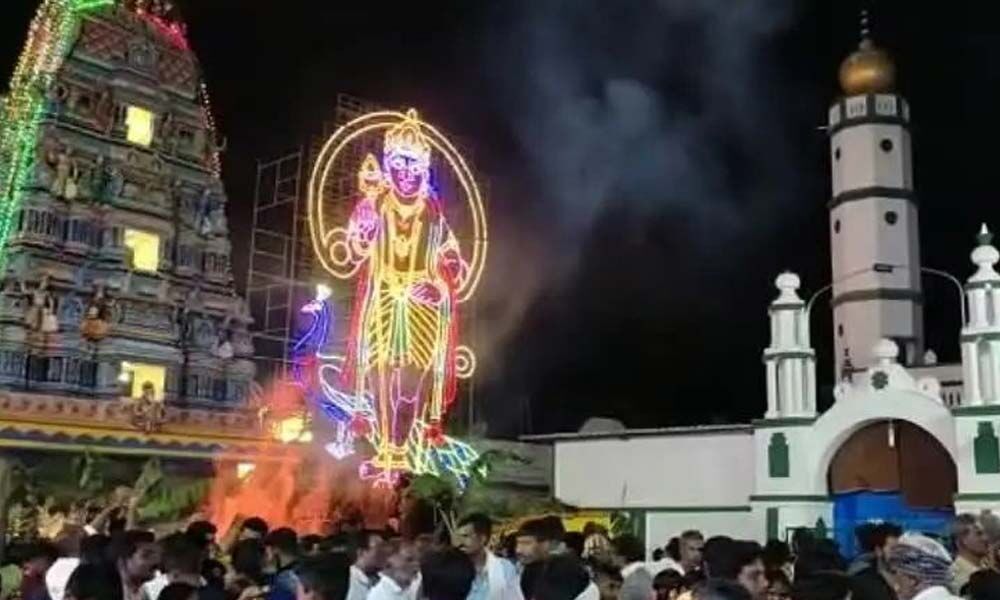 Hindu-Muslim harmony marks Maramma temple festival