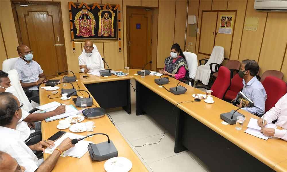 Launch special drive to conserve power, TTD EO tells officials