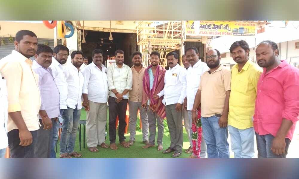 New NSUI president felicitated