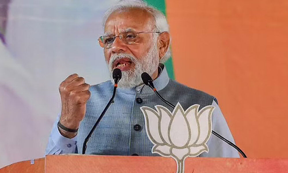 On BJP foundation day, Modi says it stands for 'rashtravad', rivals for ...