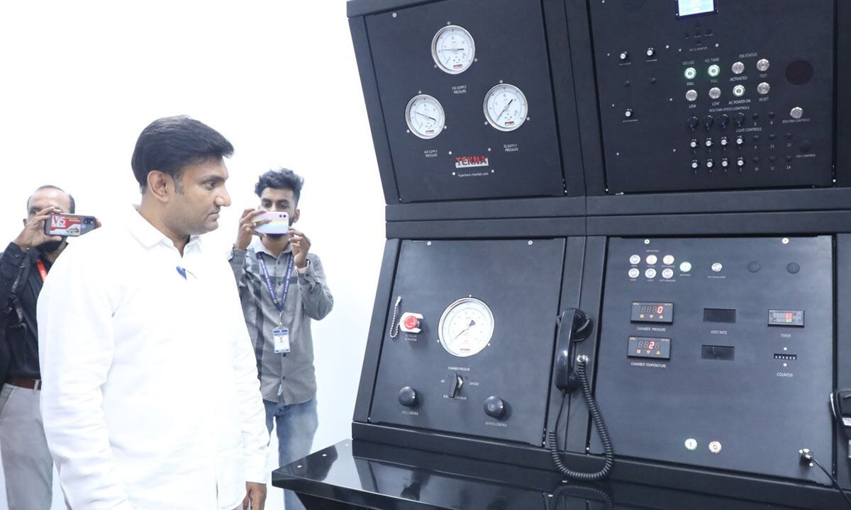 Modern oxygen chamber unveiled at Victoria Hospital