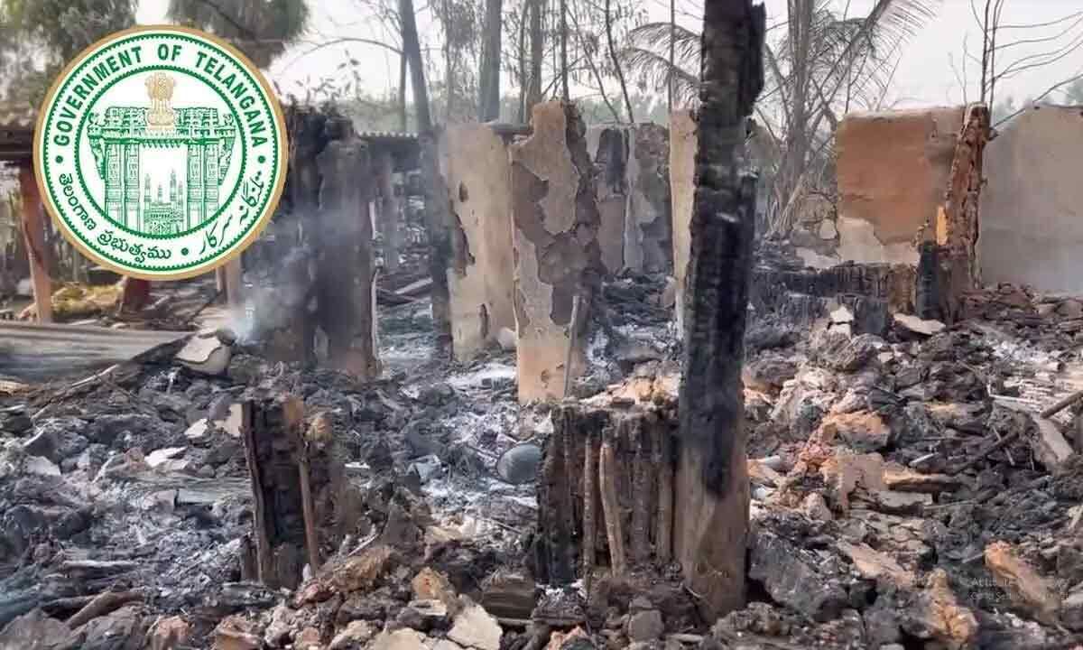 Govt extending aid for Mulugu fire mishap victims: Satyavathi