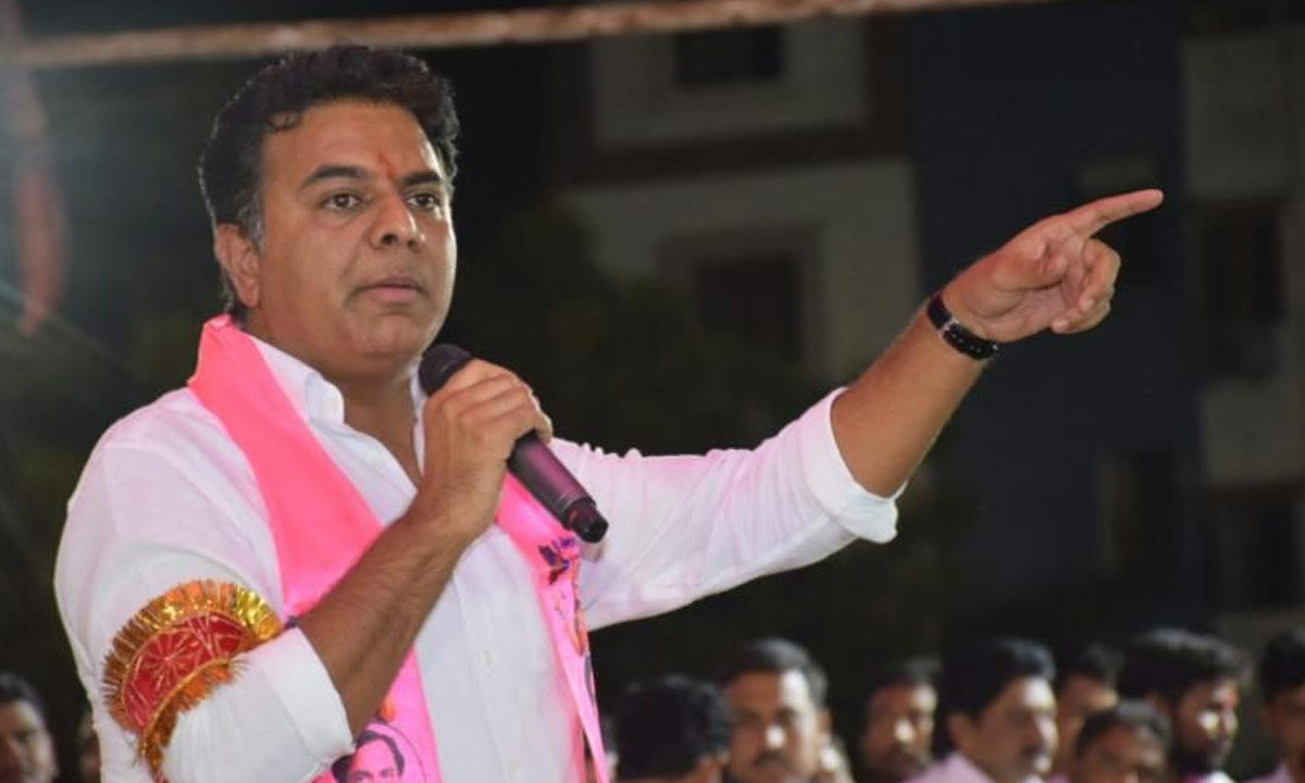 KTR furious at BJP leadership