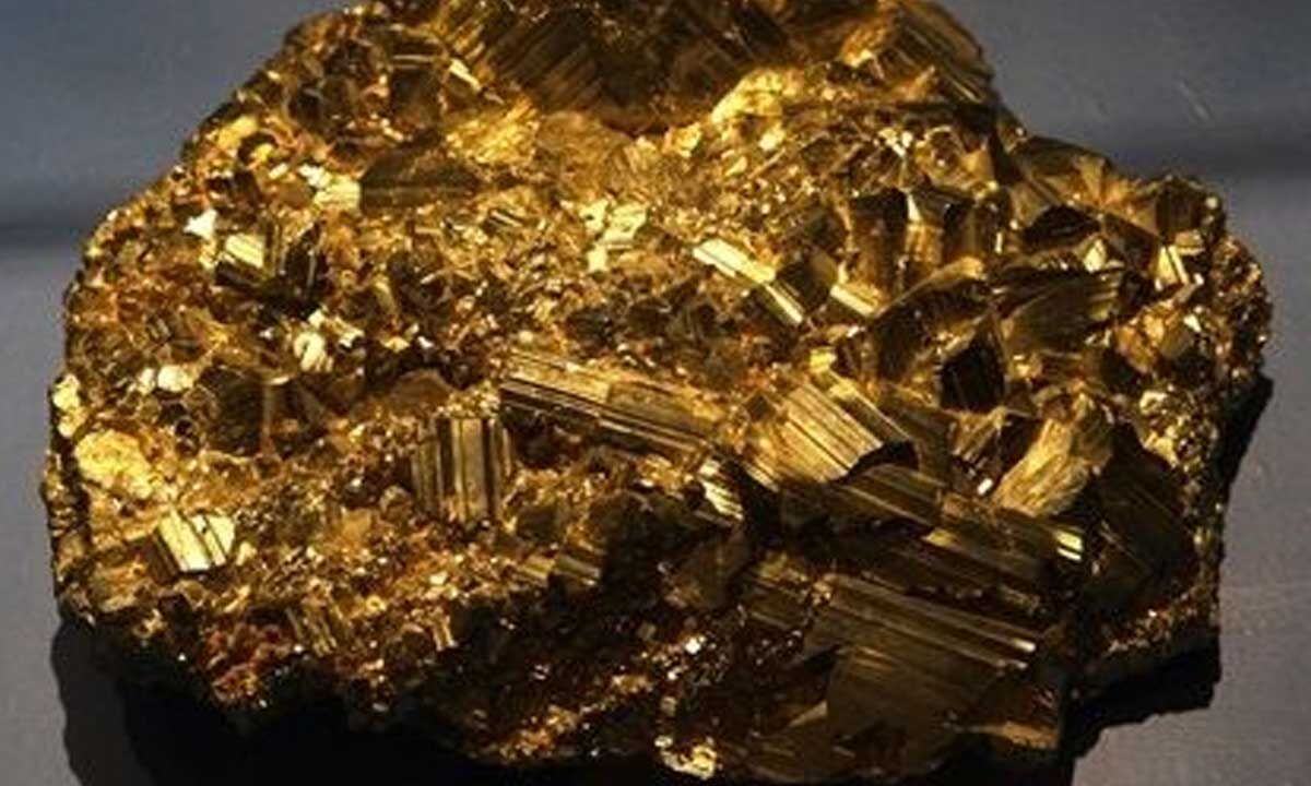 Traces of pyrites found at Udayagiri