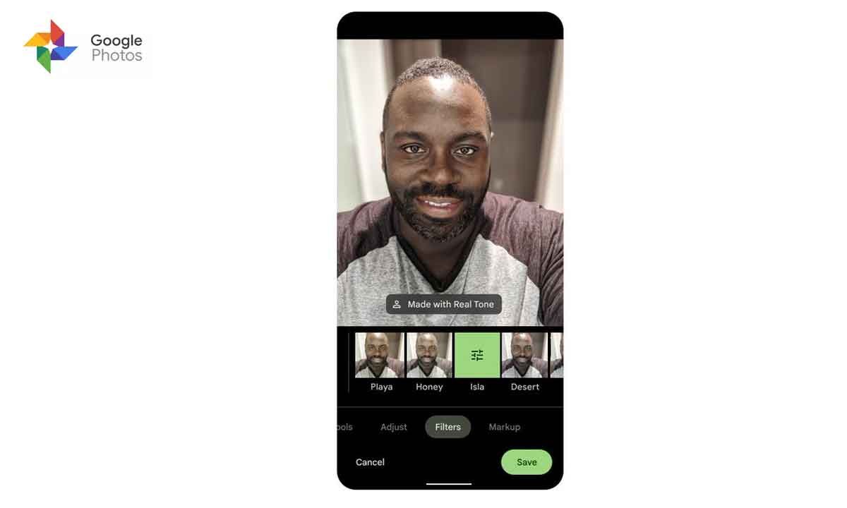 Google Photos rolls out new filters for skin's 'real tone'