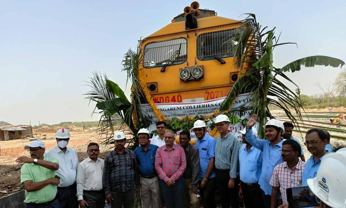 Kothagudem-Sathupally railway line launched