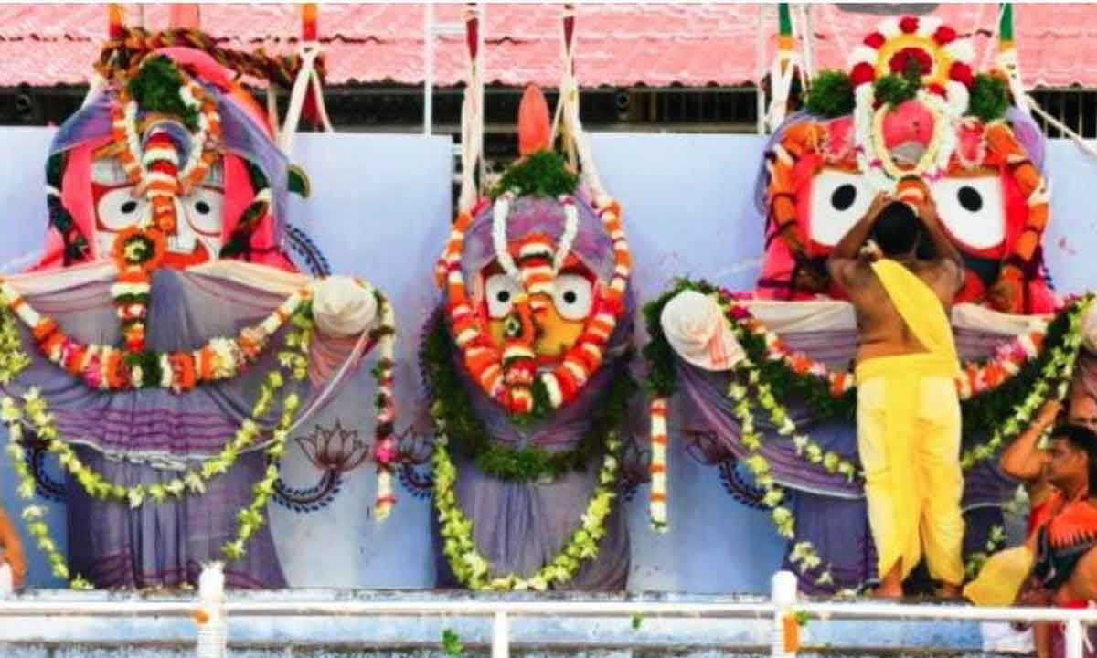 Snana Purnima Pahandi of Puri Lord on June 14