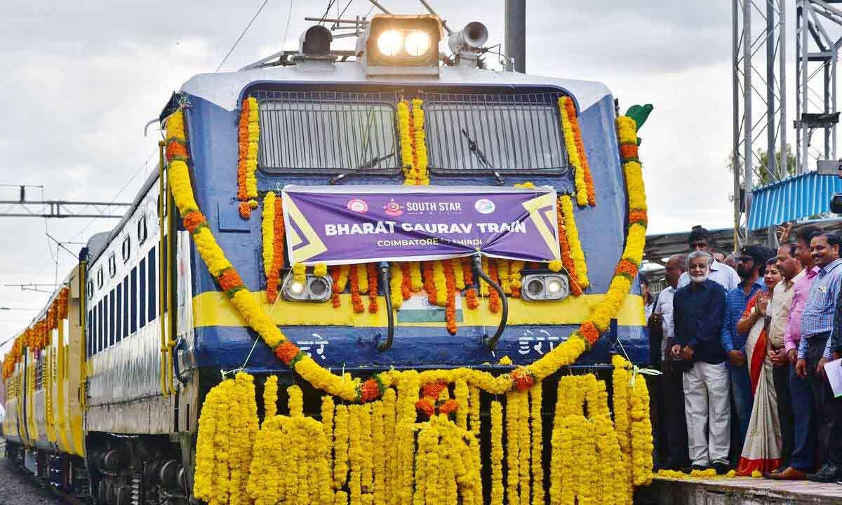 Coimbatore Is The First Station On The 'Bharat Gaurav' Rail Route