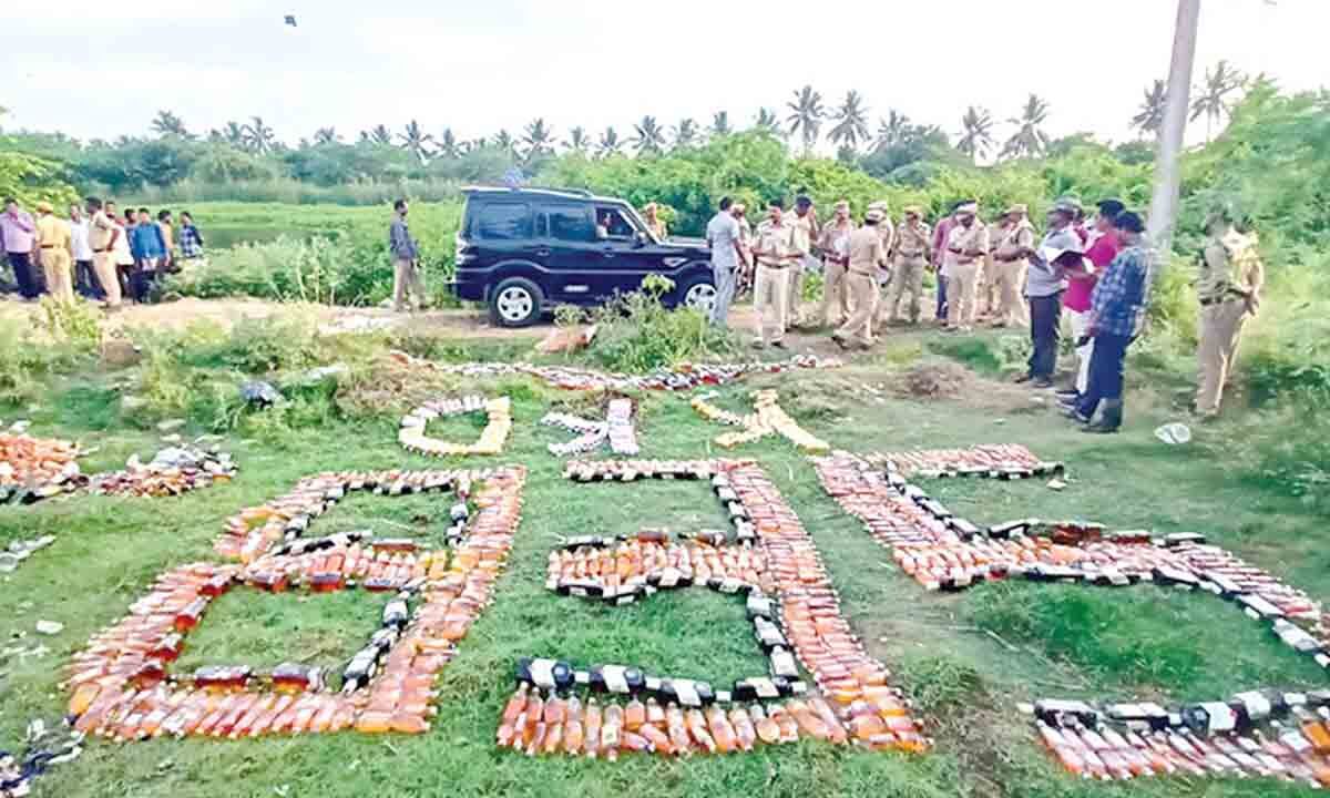 Tallarevu : `40,000 worth NDPL destroyed