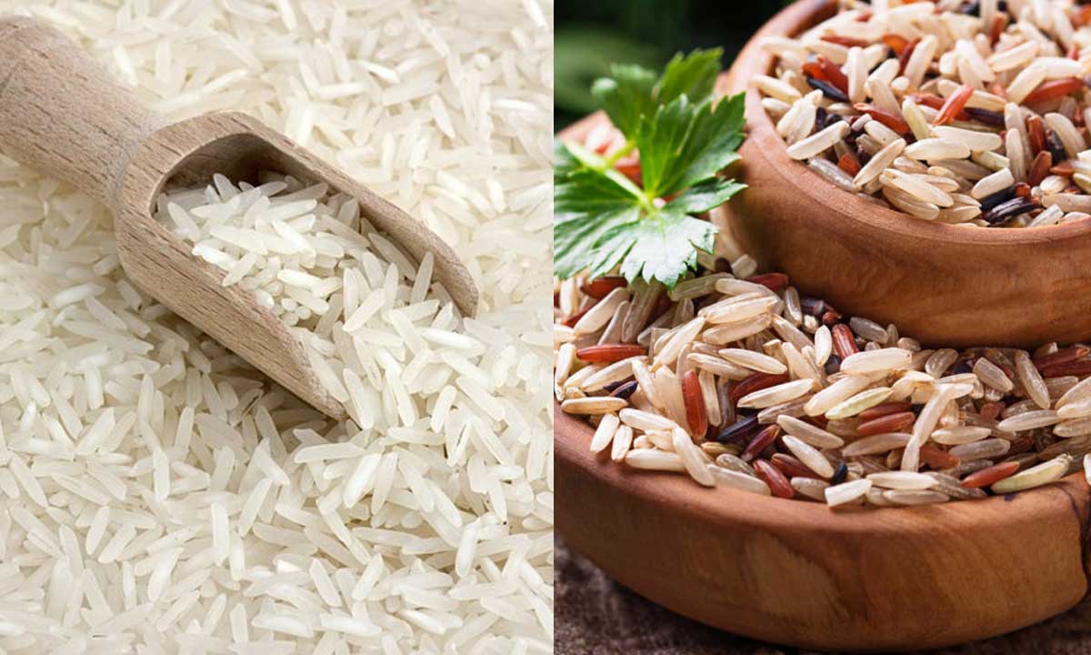 Different Rice Varieties produced in India