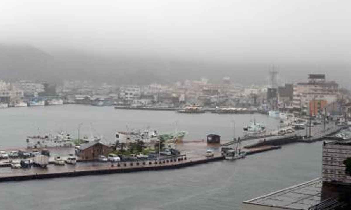 Typhoon Aere makes landfall in Japan