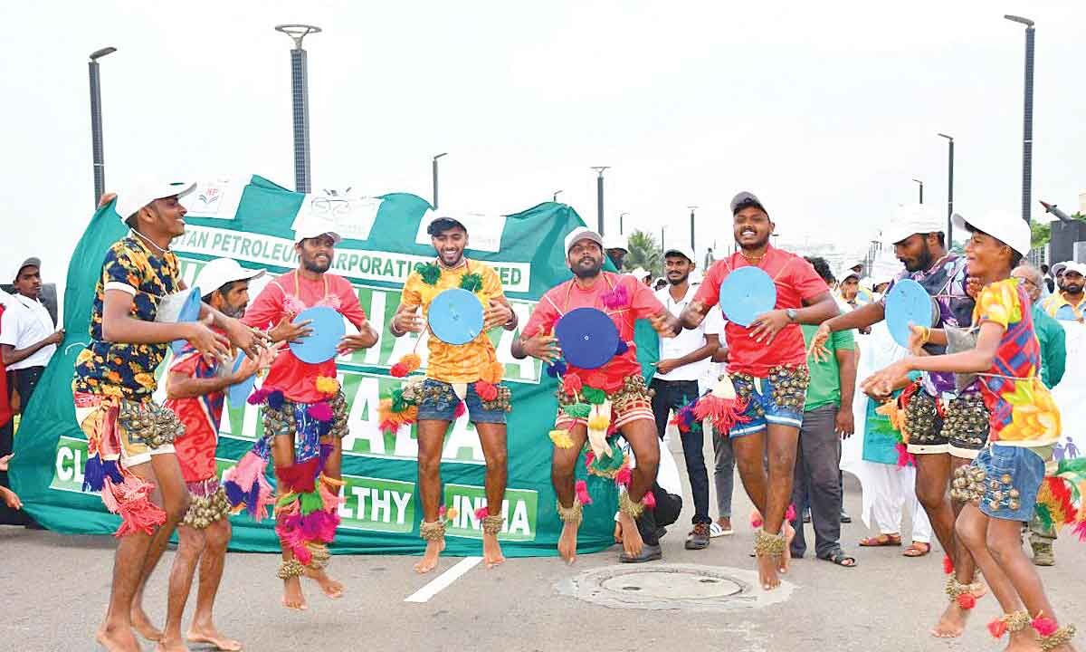 Walkathon to support Swachh Visakha held