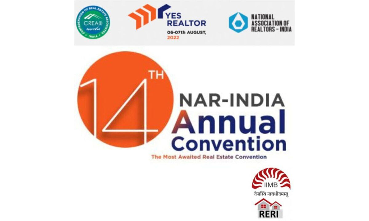 NAR-India meet in Bengaluru on Aug 6
