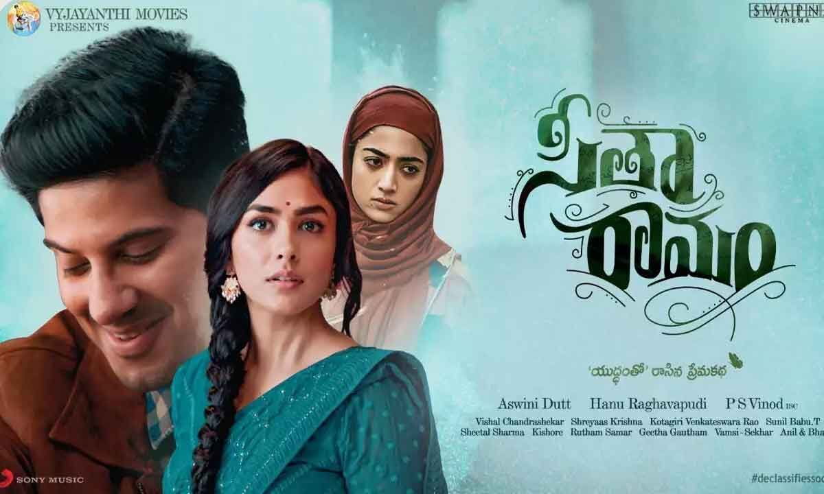 Sita Ramam Trailer: Rashmika Rolls Us Back To 1965 In Search Of Sita ...