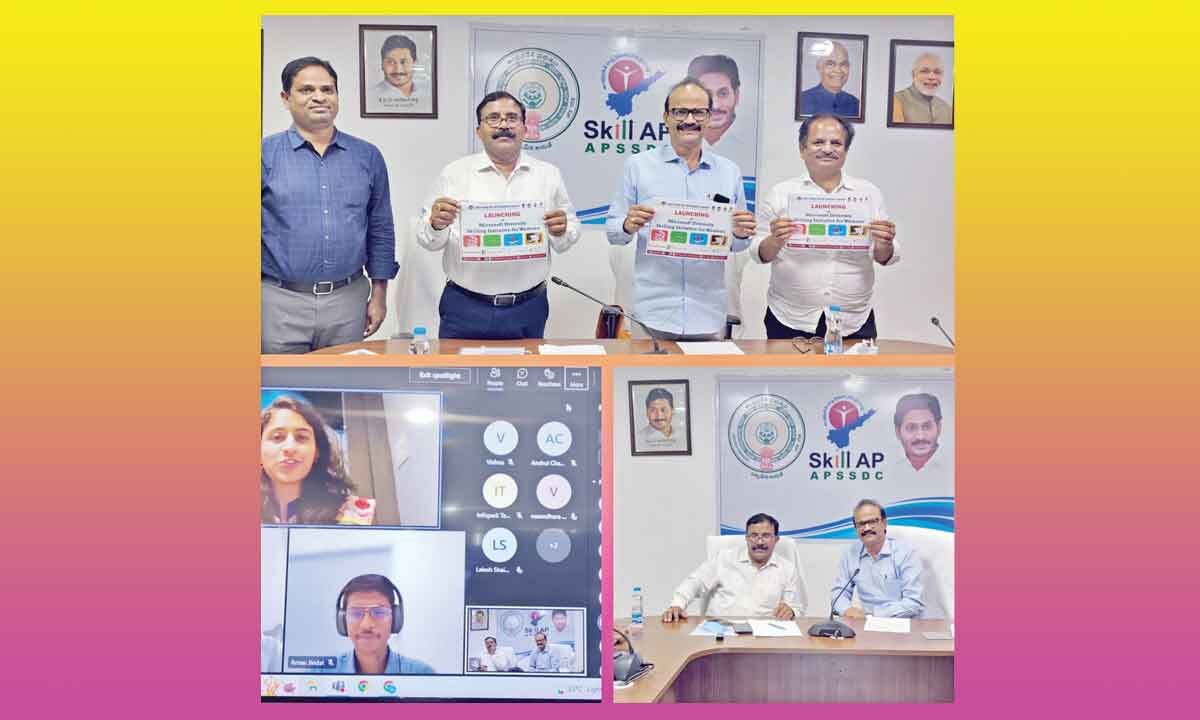 APSSDC launches training to empower women with skills