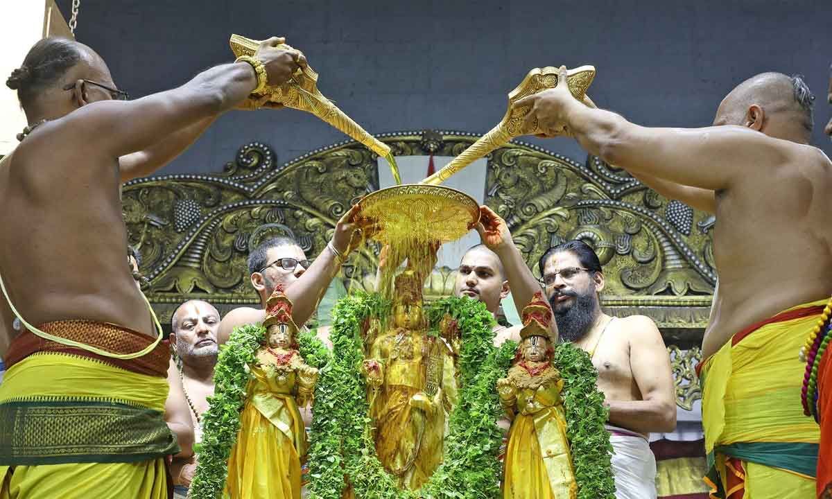 Three-day Pavitrotsavam begins at Tirumala