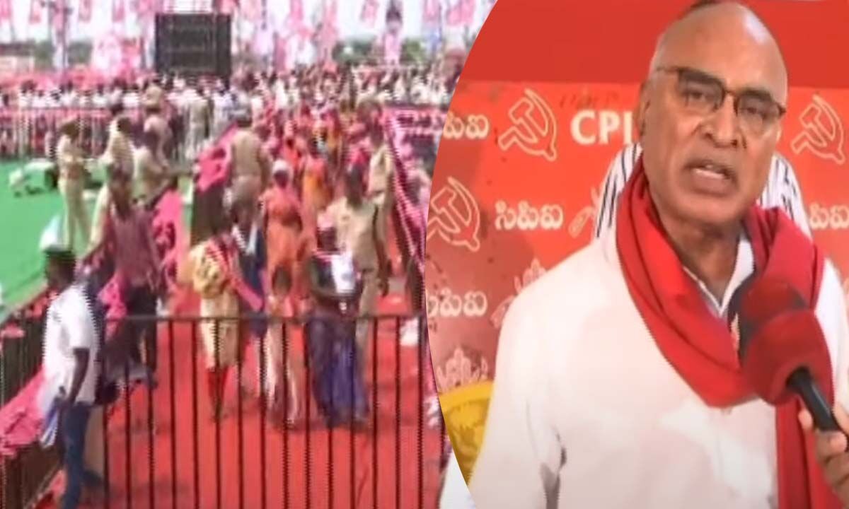 CPI, CPM to attend TRS's public meeting in Munugodu
