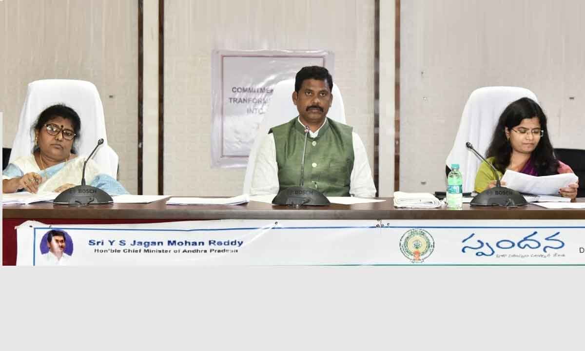 Solve petitions in time-bound manner, Collector Dilli Rao tells officials