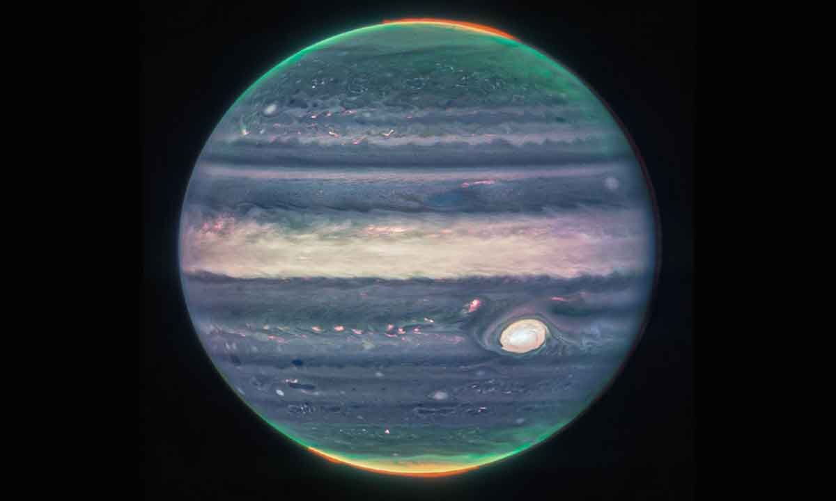 NASA's Webb telescope captures Jupiter's faint rings, Great Red Spot