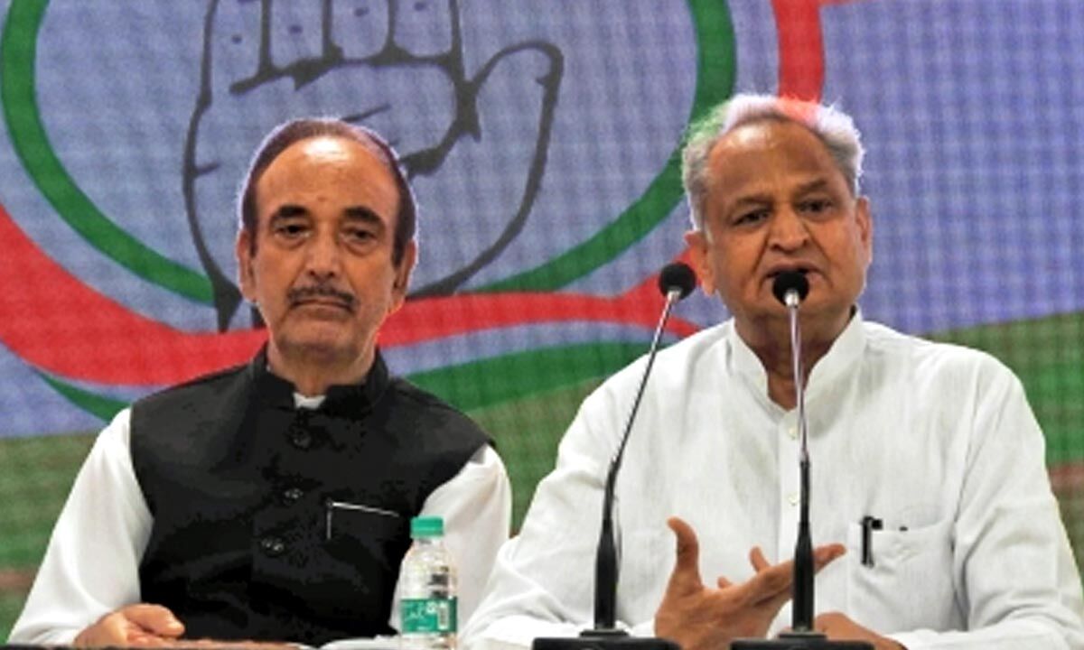 After Azad's exit from Congress, question mark on Gehlot's next move