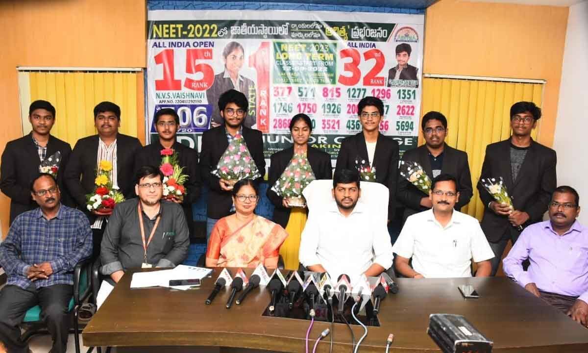 Aditya students shine in NEET-2022