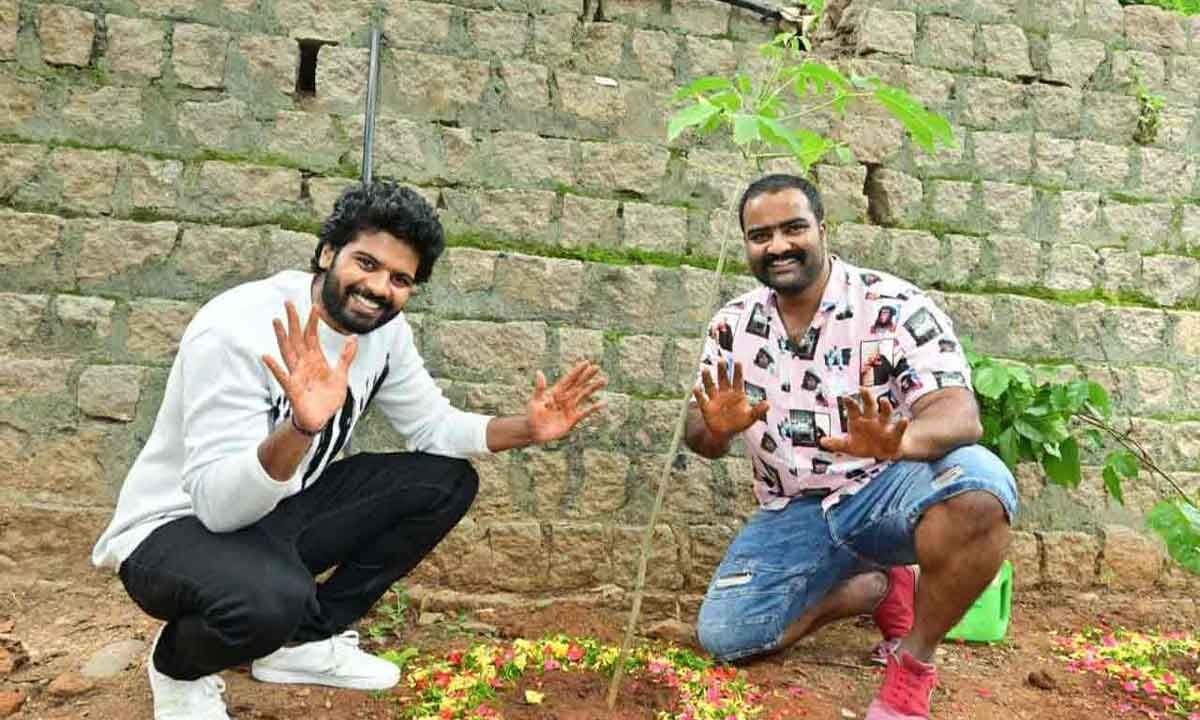 Kala Bhairava and Sri Simha joins Green India Challenge