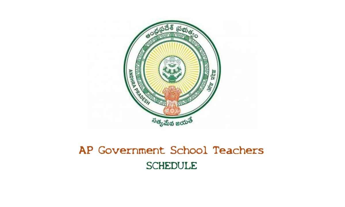 AP govt. releases schedule for promotions of Public school teachers