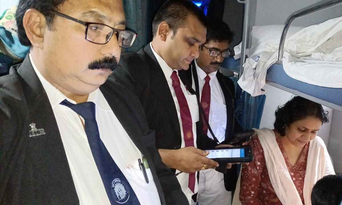 Hand Held Terminals beneficial to train passengers to get berths