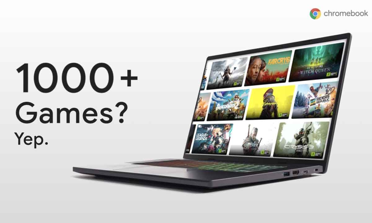 Google brings world's first laptops built for cloud gaming