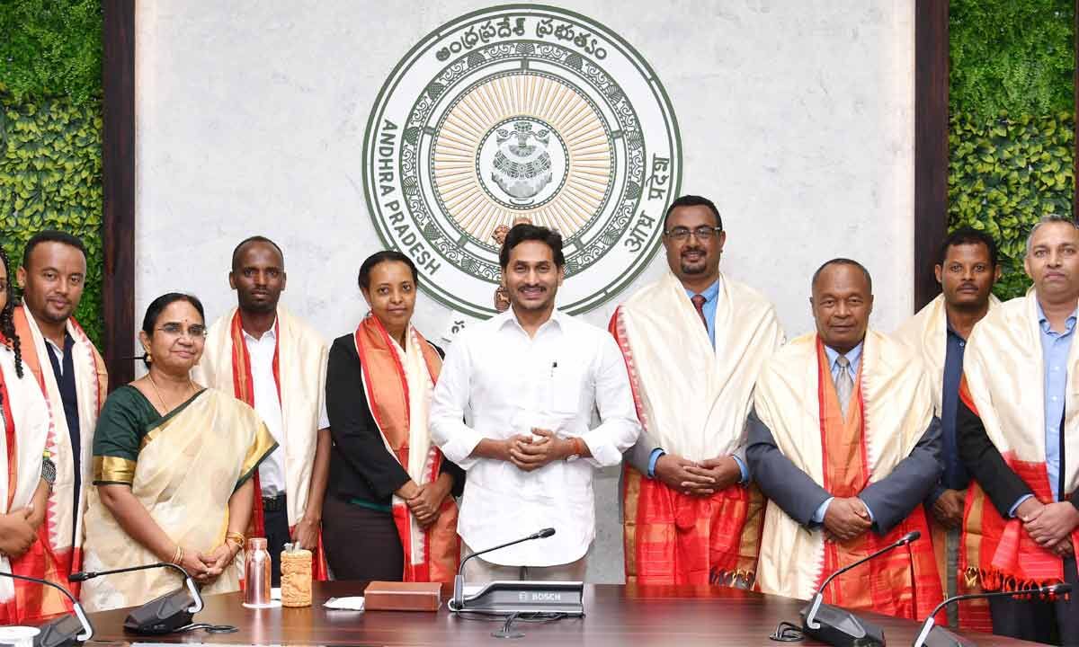 Andhra Pradesh: Ethiopia team lauds RBKs