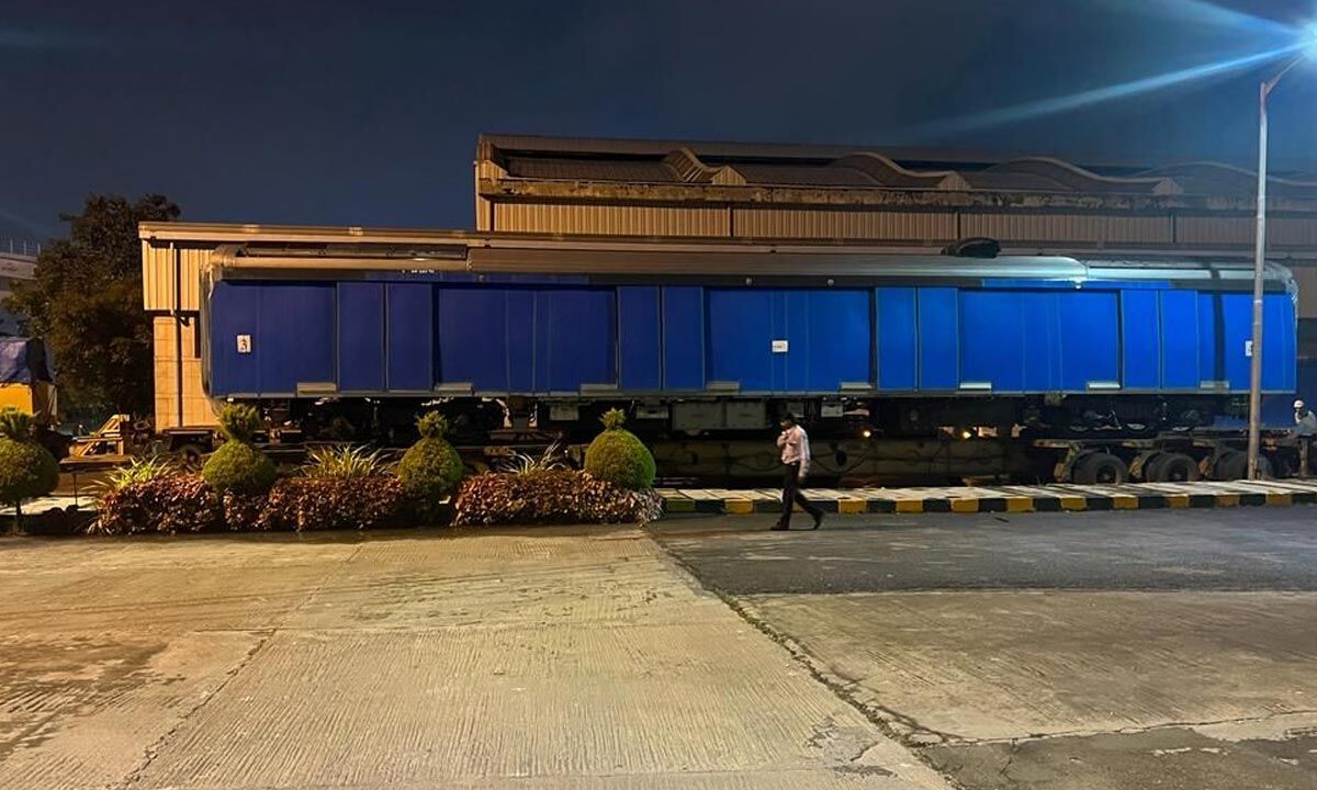 Whitefield Metro: Work towards final stage