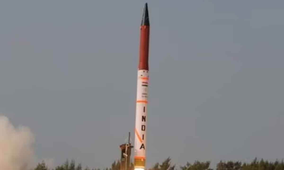 India successfully test fires medium-range ballistic missile